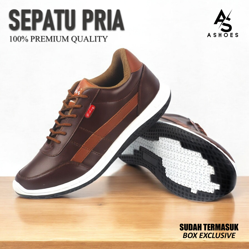 Jual Sepatu Kerja Pria Casual Sneakers Original Sepatu Kerja Kuliah ...