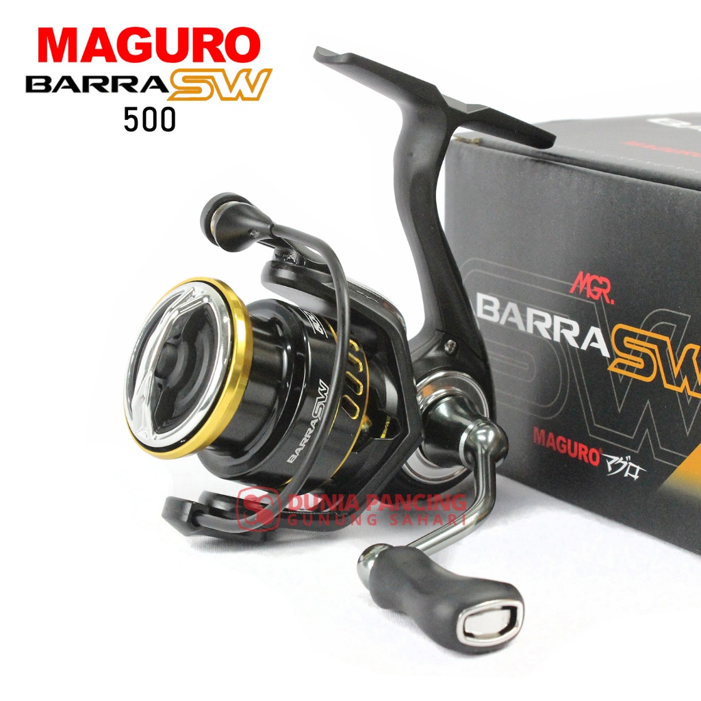 Jual Reel Spinning Maguro Saltwater Barra SW 500 & 800 | Ultra Light | SW Series | Shopee Indonesia