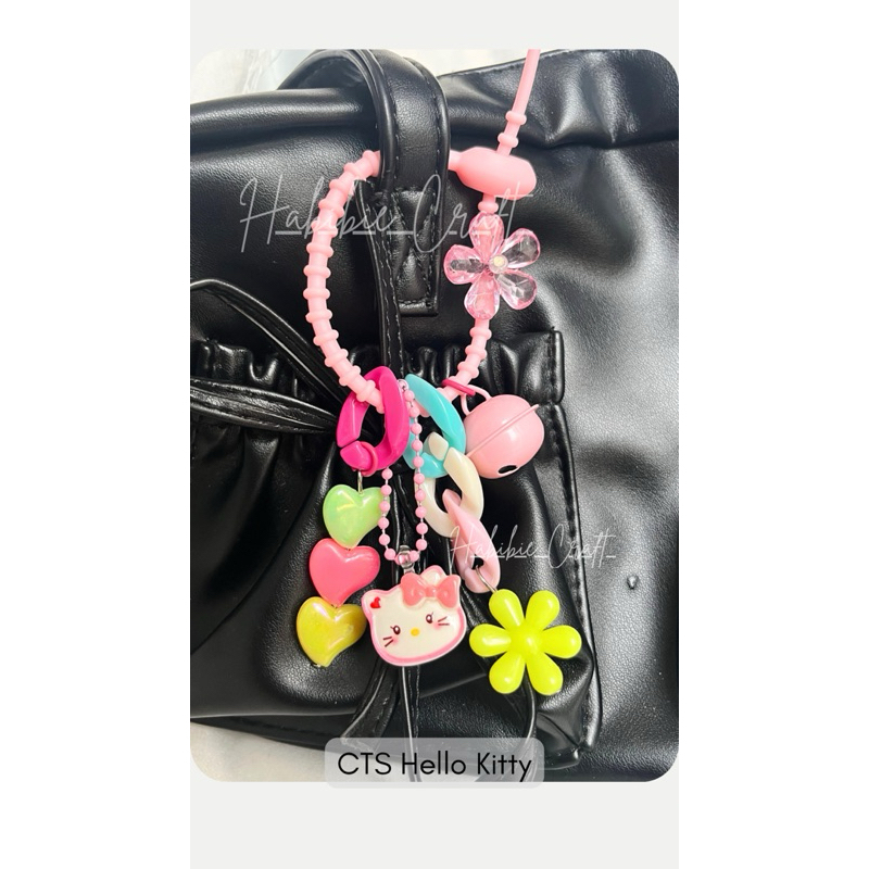 Jual Sanrio Key Chain by Habibie Craft custom nama Gantungan kunci Tas ...
