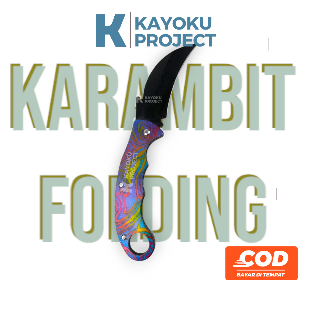 Jual Kerambit CSGO / Kerambit Csgo / Karambit / Kerambit Folding / Pisau Survival / Pisau Lipat ...
