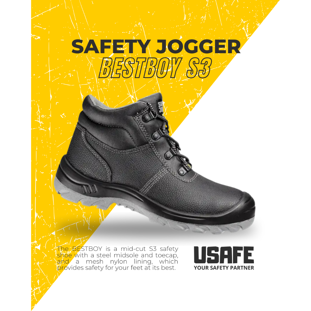 Jual ( GARANSI ) Sepatu Safety Jogger Bestboy S3 ORIGINAL | Shopee Indonesia