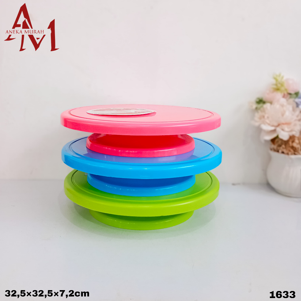 Jual MASPION CAKE TRAY ROTARY B B051 / TATAKAN KUE PUTAR (1633 ...