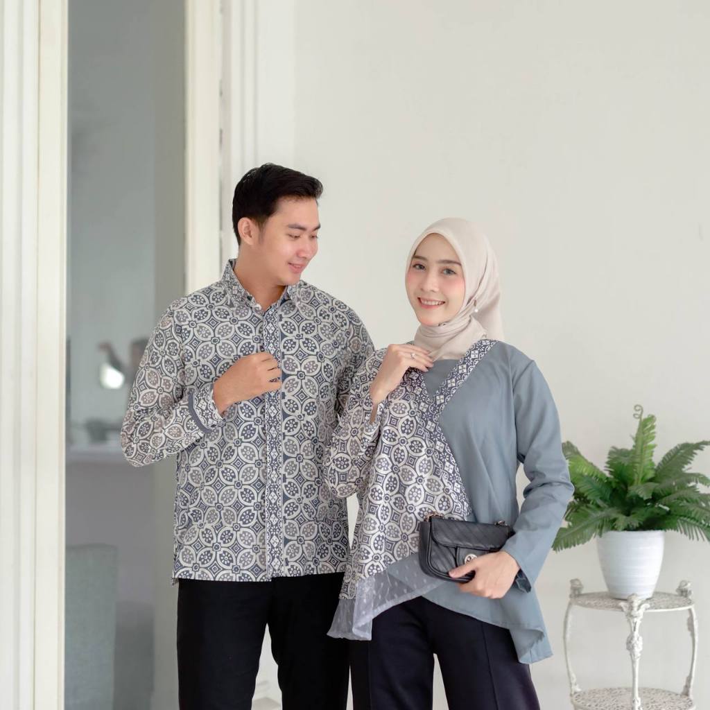 Jual Benang Raja Batik Couple Cap Primis Kawung Batman | Shopee Indonesia