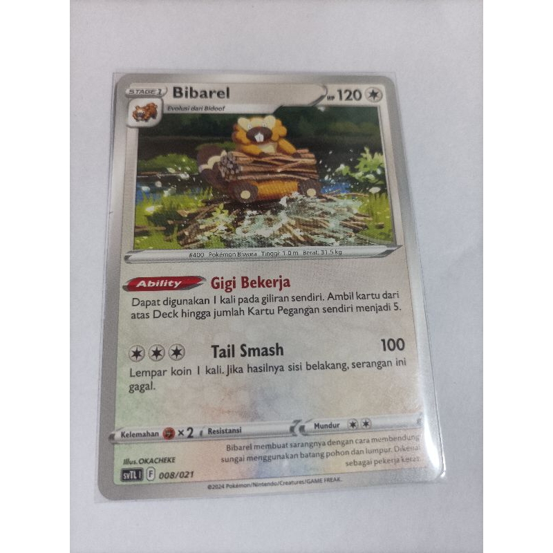 Jual Bibarel 008/021 - No Foil - Pokemon TCG Indonesia | Shopee Indonesia