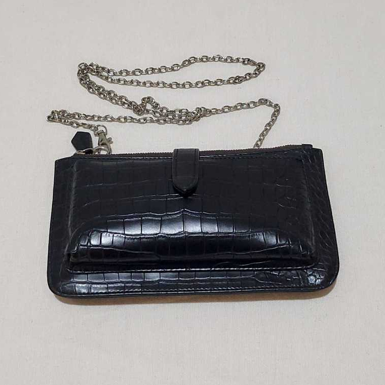 Jual vallice mini croco phone bag - black | Shopee Indonesia