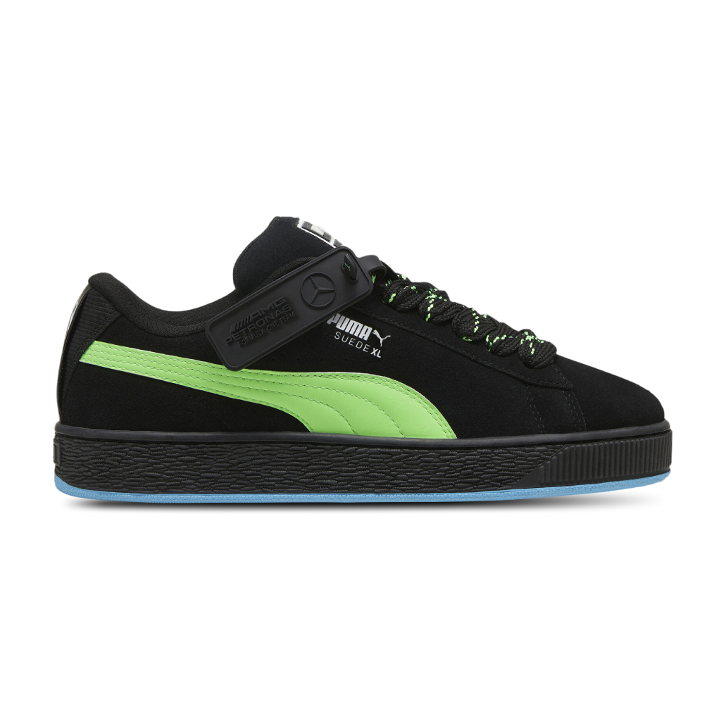 Jual Puma Suede XL AMG Petronas F1 Black/Fizzy Green | Shopee Indonesia