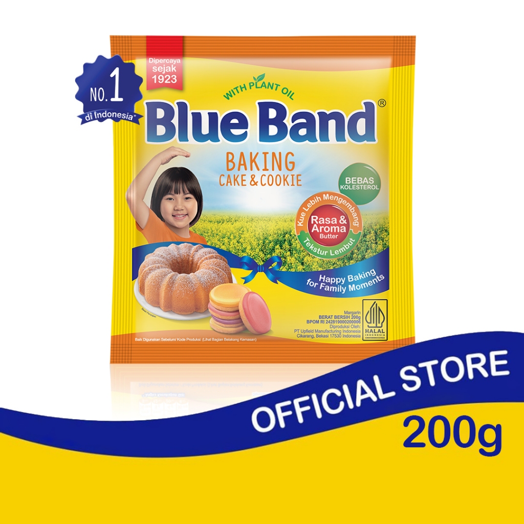 Jual Blue Band Cake & Cookie 200gr SAC ID MB 3.0 | Shopee Indonesia