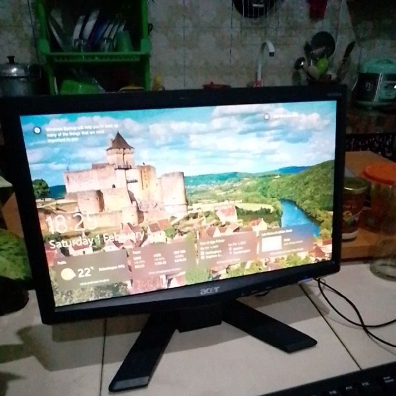 Jual LCD Monitor VGA Acer x163w second normal | Shopee Indonesia