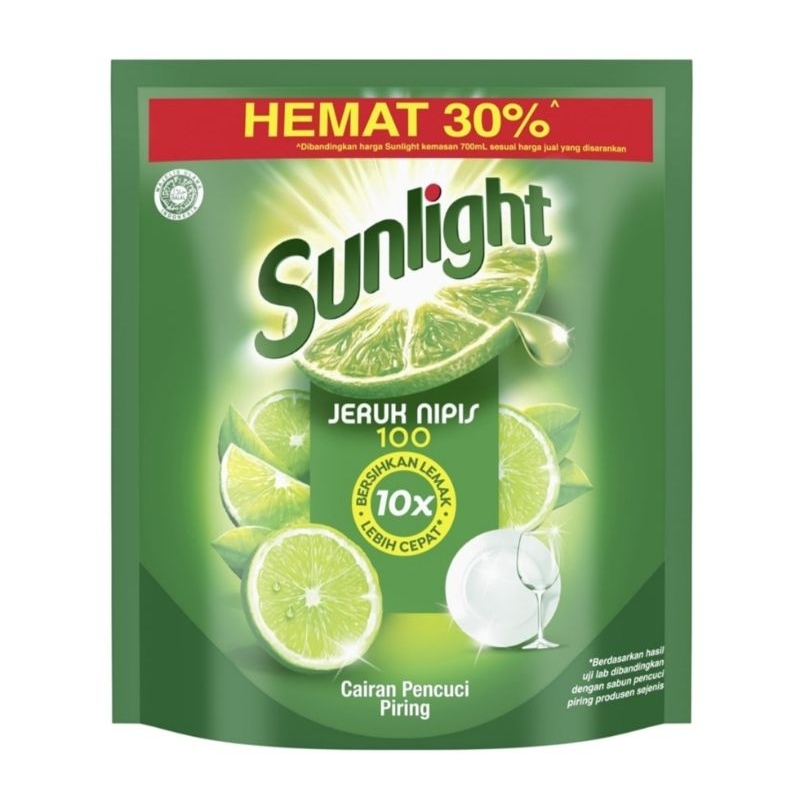 Jual Sunlight Cairan pencuci piring 910 ml Jeruk Nipis Reffill | Shopee ...
