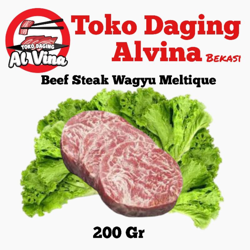 Jual Beef Steak Wagyu Meltiq 200 gr (super empuk dan gurih)-toko daging ...
