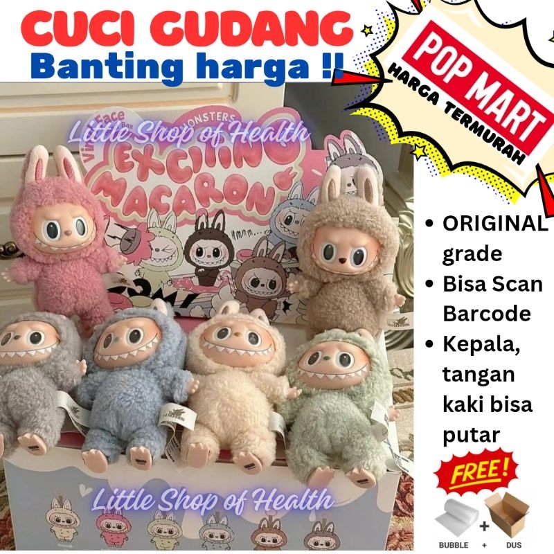 Jual Labubu The Monsters Exciting Macaron Blind Bag PopMart Pop Mart V1 ...