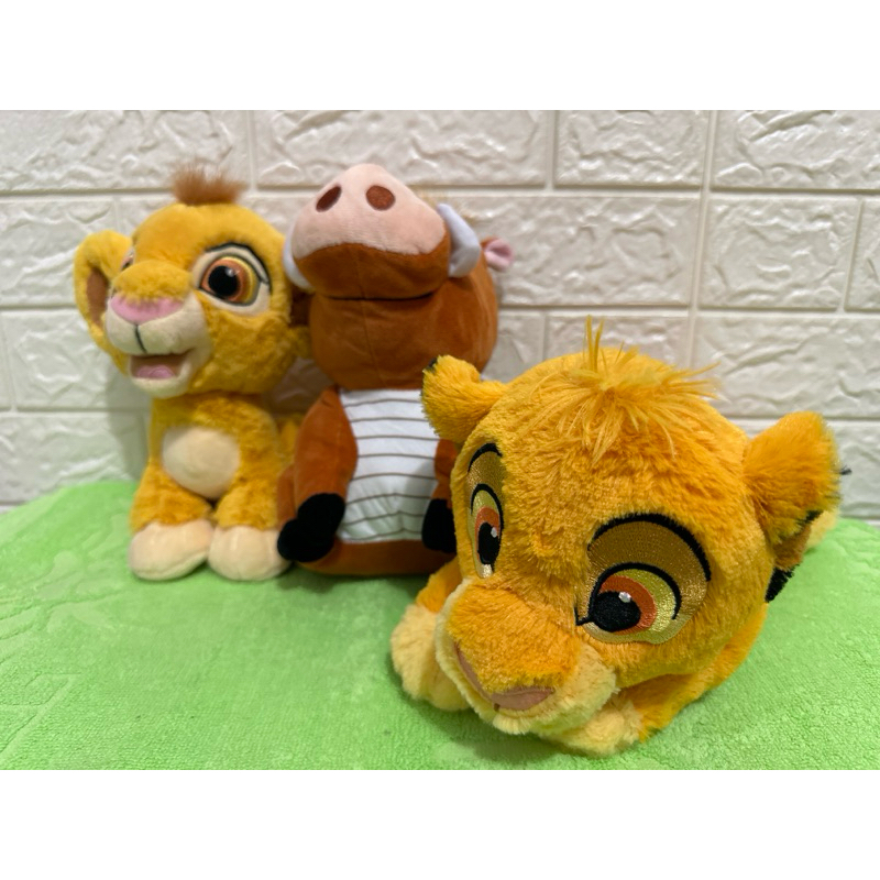 Jual Boneka Karakter Lion King Disney Simba Pumba Original | Shopee ...