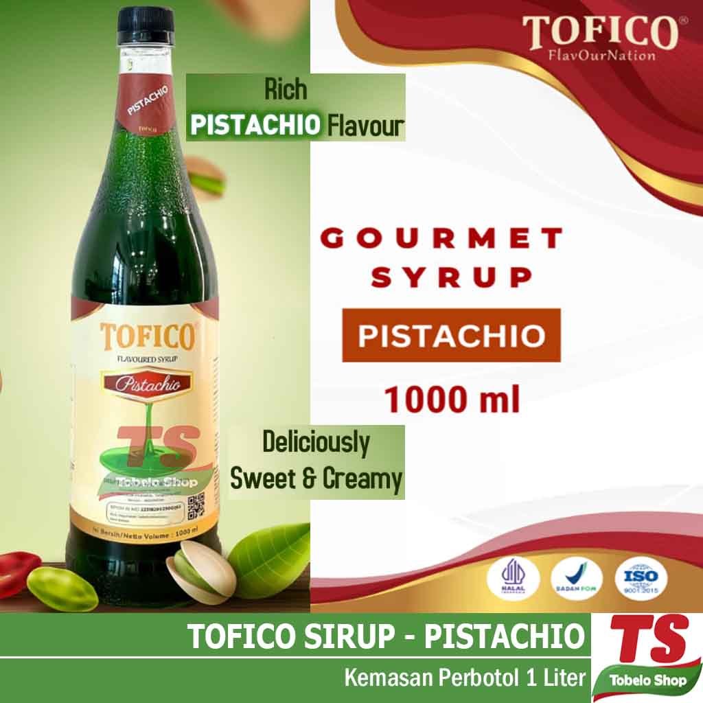 Jual TOFICO PISTACHIO SYRUP 1 LITER / TOFICO SIRUP PISTACHIO | Shopee ...