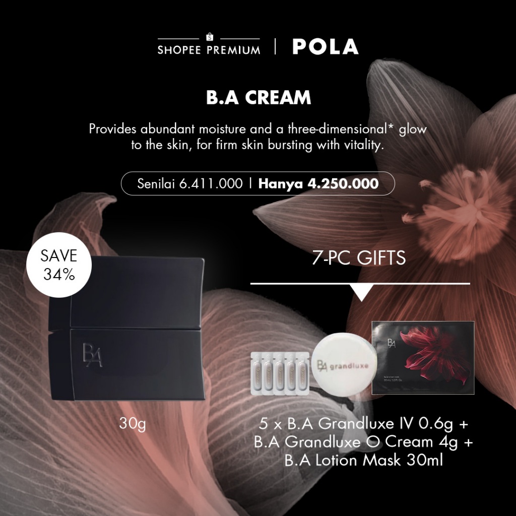 Jual [EXCLUSIVE SET - HANYA 11-24 FEB] POLA B.A Cream N Facial Cream ...