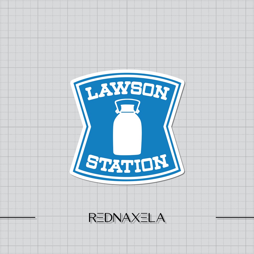 Jual Stiker Vinyl Lawson Station Stiker Koper Outdoor Waterproof ...