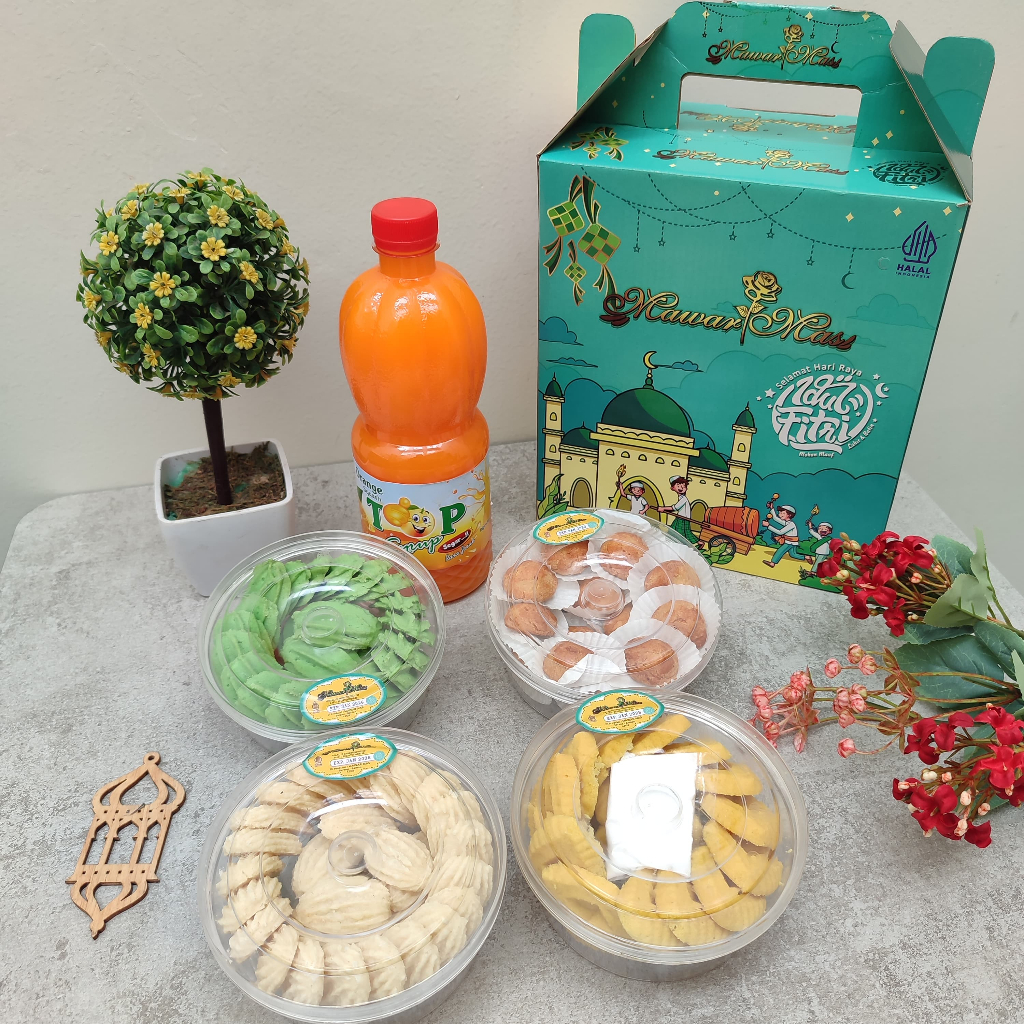 Jual PAKET KUE LEBARAN MAWAR MAS SINGLE SYRUP/PARSEL LEBARAN/HAMPERS ...