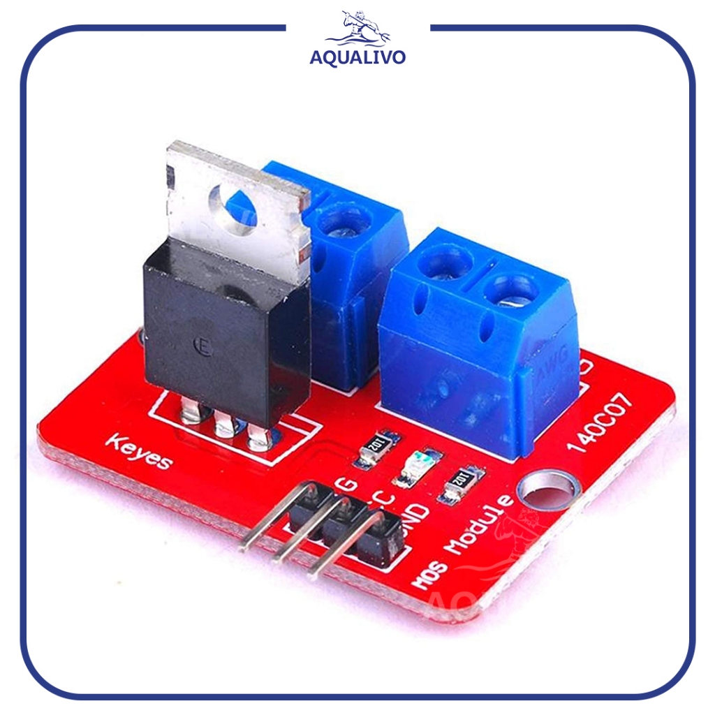 Jual Mosfet Irf520 Driver Module Irf 520 24v 5a For Arduino Mos Pwm