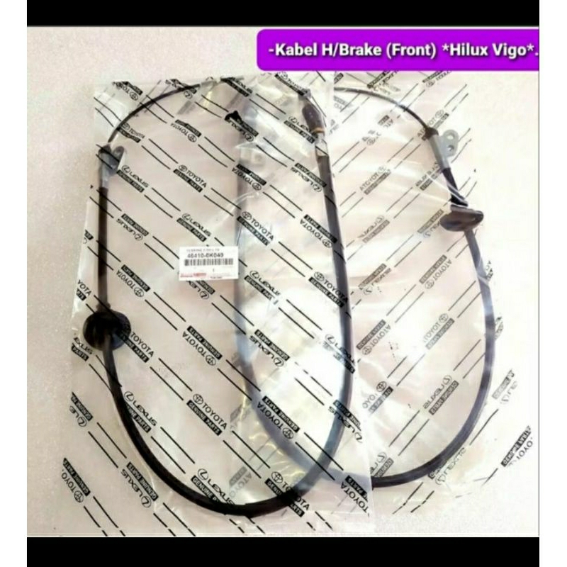 Jual Cable Hand Brake Front Cabel Kabel Rem Tangan Depan Toyota Hilux ...