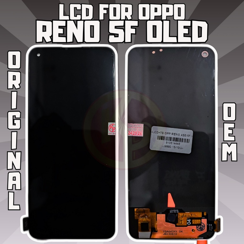 Jual LCD + TOUCHSCREEN OPPO RENO 5F OLED [ FINGER ON ] KUALITAS ...
