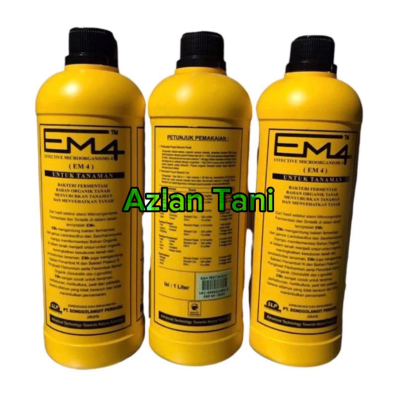 Jual EM4 Pertanian Effective Micro Organisme 1L | Shopee Indonesia