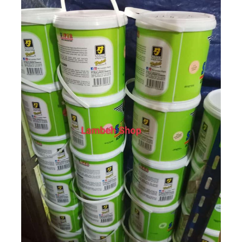 Jual Cat Tembok Super RJ LONDON Cat Interior dan Ekterior 22kg Cat ...