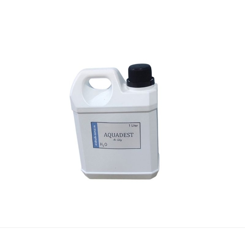 Jual aquadest air suling 1 liter | Shopee Indonesia
