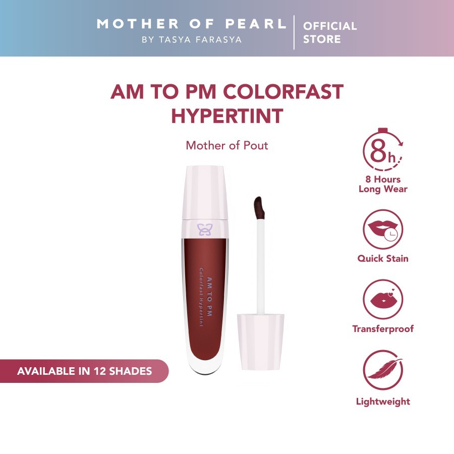 Jual AB - Mother of Pearl AM to PM Colorfast Hypertint [6ml]/ MOP Lip ...