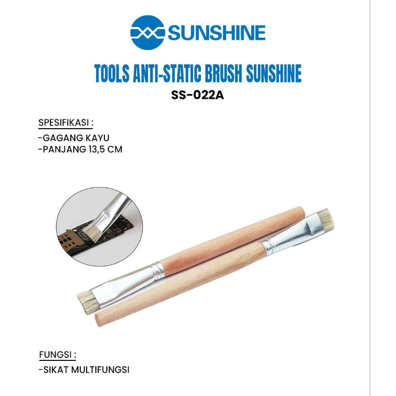 Jual KUAS BRUSH ANTI STATIC SUNSHINE SS-022A | Shopee Indonesia