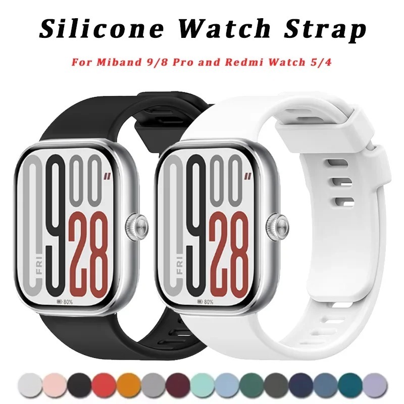 Jual Strap Redmi Watch 5 Polos Squared Tali Jam Xiaomi Redmi Watch 5 Silicone Hematacc | Shopee ...