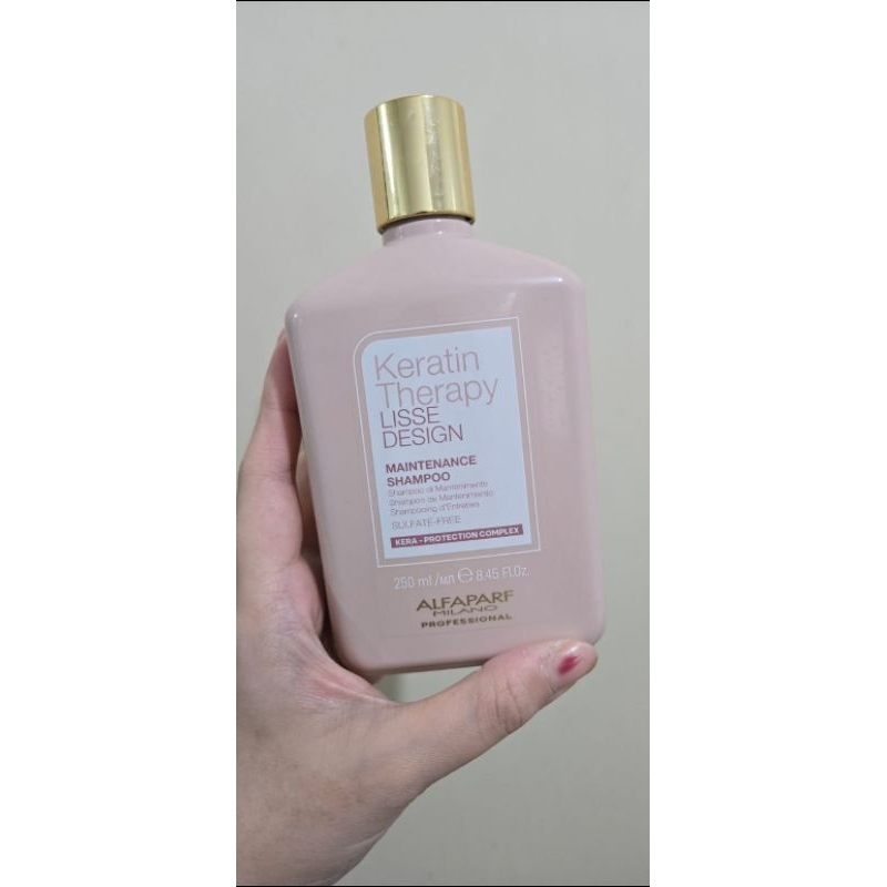 Jual Keratin Therapy Lisse Design Alparf Maintenance Shampoo -Preloved ...