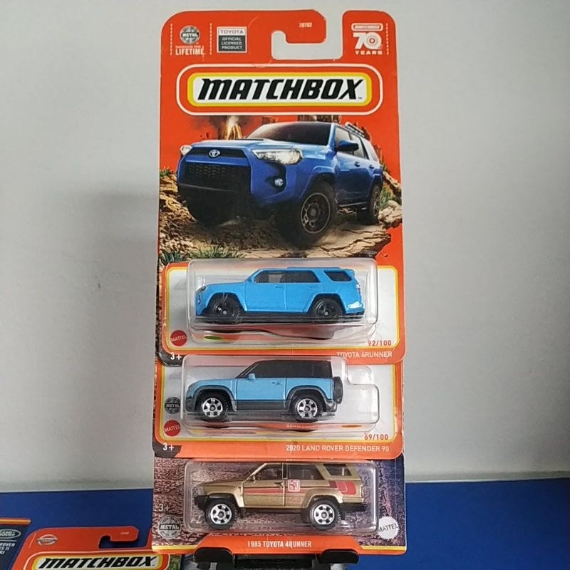 Jual Paket Matchbox Toyota 4Runner (minus bubel), 2020 Land Rover ...