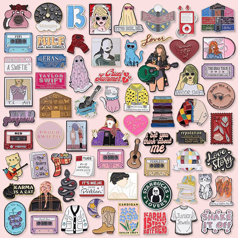 Jual Taylor Swift Enamel Pins (Ready Stock) | Shopee Indonesia