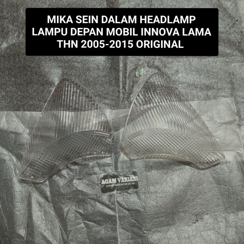 Jual Mika Sein Dalam Headlamp Lampu Depan Mobil Innova Lama Thn 2005 ...