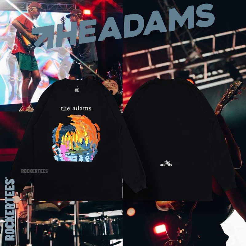 Jual THE ADAMS - COVER ALBUM LONGSLEEVE BLACK | ORIGINAL MERCHANDISE ...