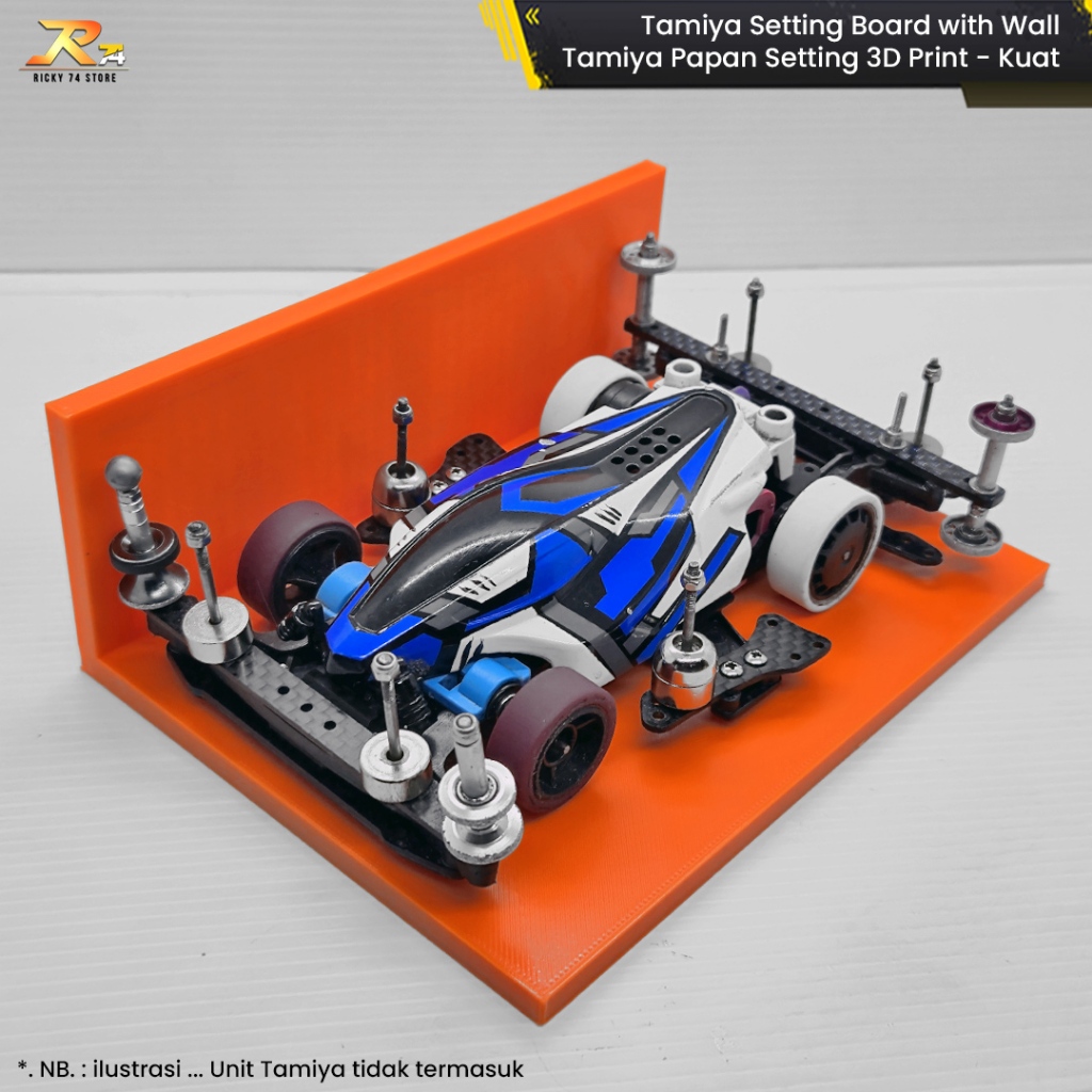 Jual Tamiya Setting Board with Wall - Tamiya Papan Setting 3D Print ...