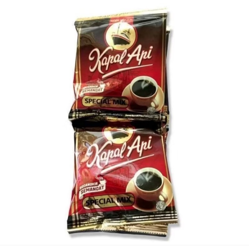 Jual KOPI KAPAL API RENCENG SPESIAL MIX 1 RENCENG 10 SASET | Shopee ...