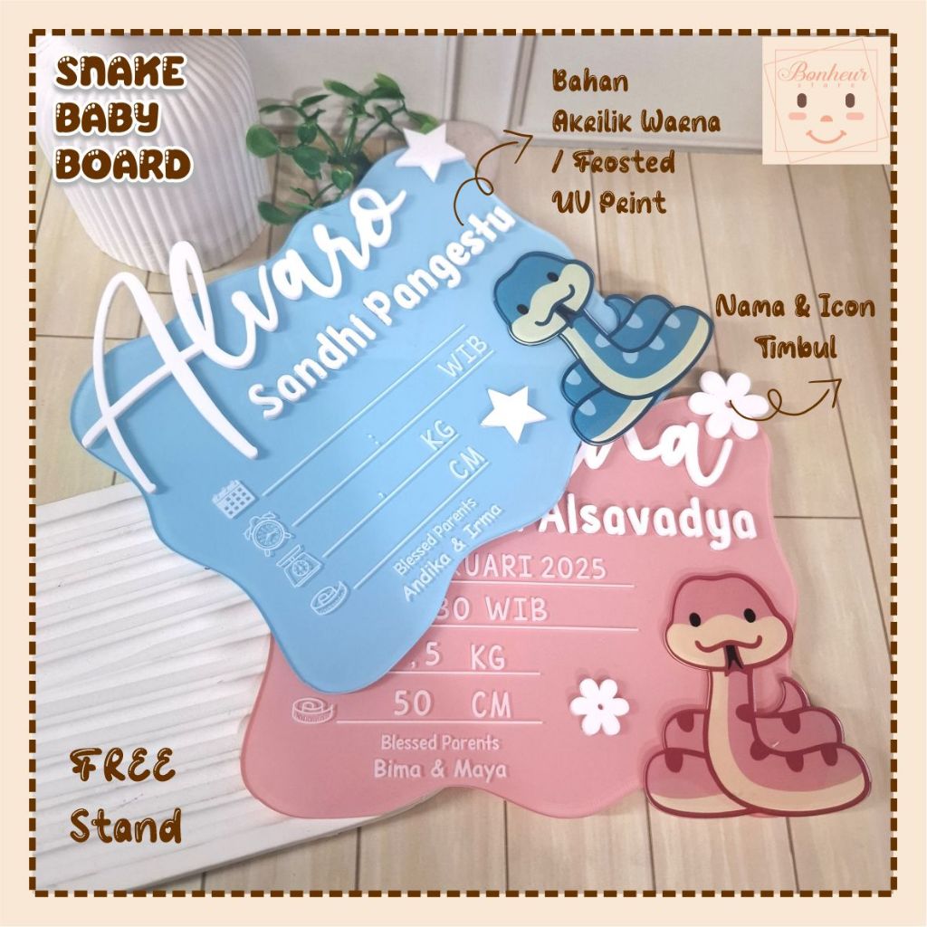 Jual 58. SHIO BABY BOARD / PAPAN KELAHIRAN BAYI SESUAI SHIO KUDA ...