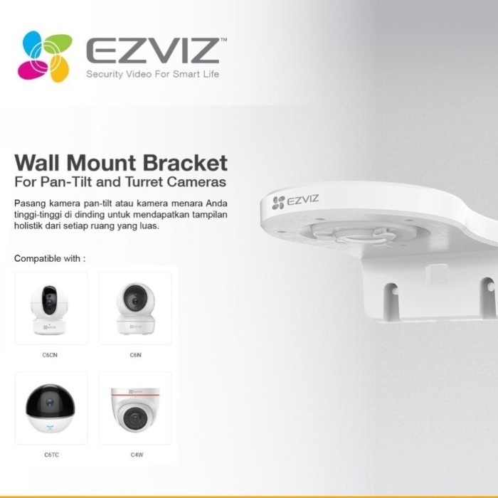 Jual Ezviz Wallmount Bracket Smart IP Camera Indoor CCTV | Shopee Indonesia