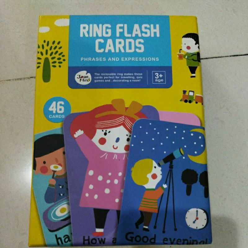 Jual RING FLASH CARDS phrases and Expressions | Shopee Indonesia