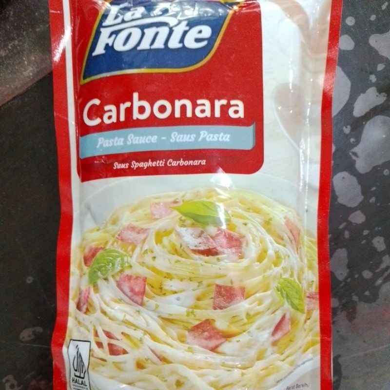 Jual saos La Fonte spaghetti Carbonara 315gr | Shopee Indonesia