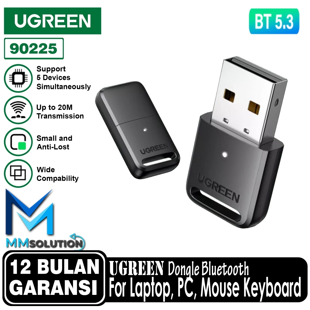 Jual UGREEN Bluetooth Dongle Adapter USB Transmitter Receiver PC LAPTOP ...