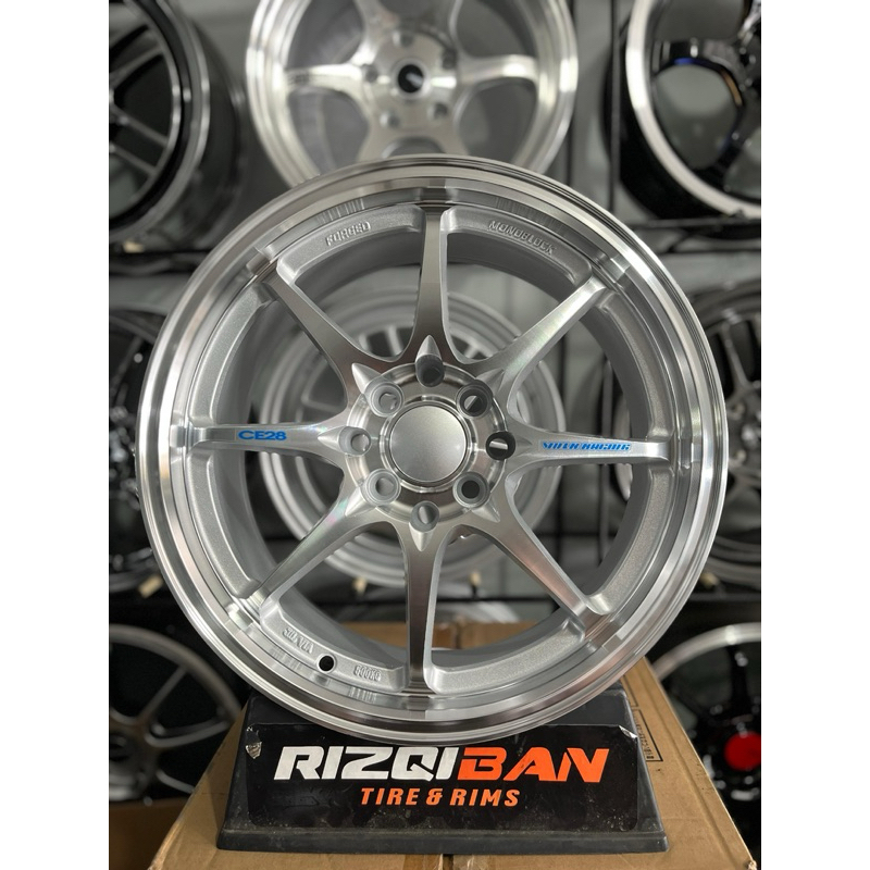Jual velg ce28 r16 full polish lebar 7 et42 kondisi baru | Shopee Indonesia