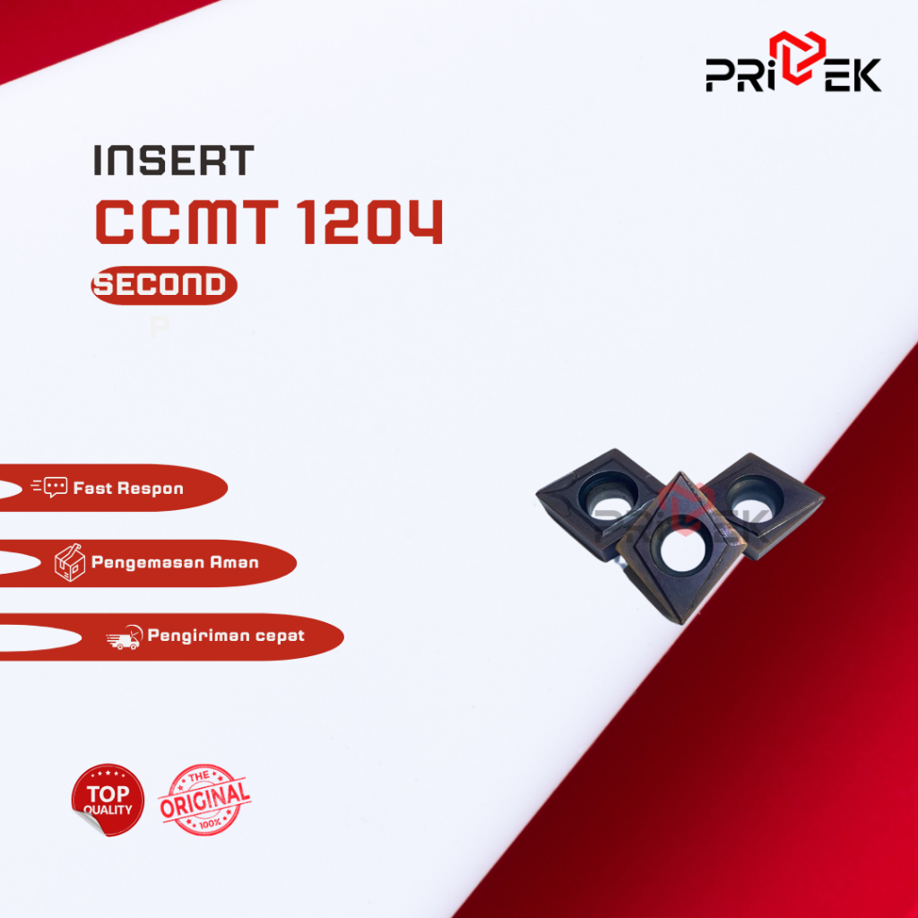 Jual INSERT CCMT 1204 || INSERT CARBIDE || INSERT POTONG || INSERT ...