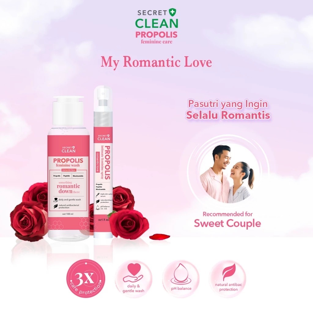 Jual Secret Clean Propolis Feminine Care Pembersih Kewanitaan Sabun ...