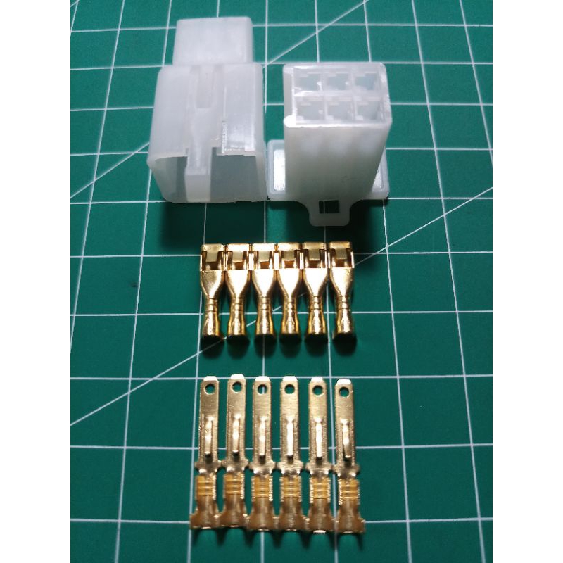 Jual Soket Skun 6pin Spedo Holder cdi grand (5pcs) | Shopee Indonesia