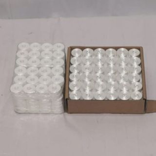 Jual Benang Sepul Jadi / Spool jadi / Sekoci jadi Warna Putih / Putih ...