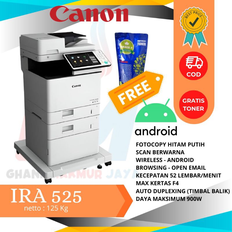 Jual Mesin Fotocopy Canon IRA 525 | Shopee Indonesia