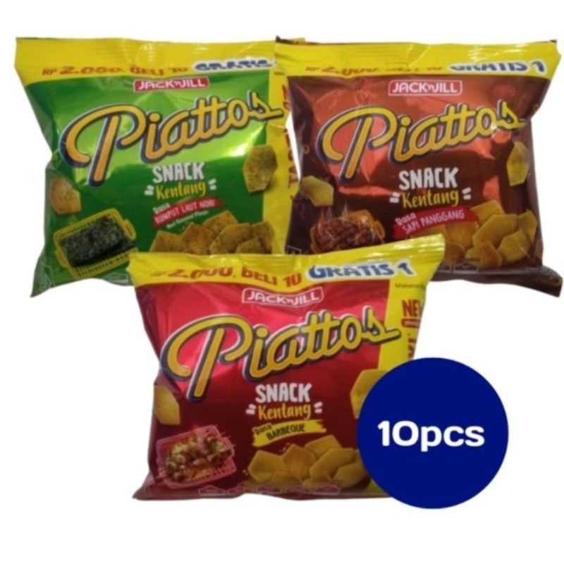 Jual PIATTOS SNACK KENTANG 15 GRAM X 10 BKS ALL VARIANT | Shopee Indonesia