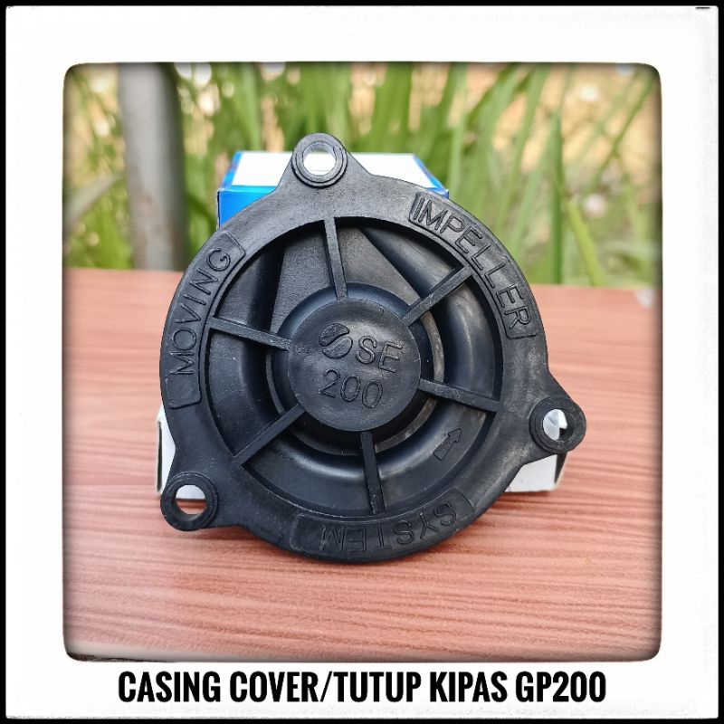 Jual casing cover impeller cover pompa air GP200 plastik hitam | Shopee ...