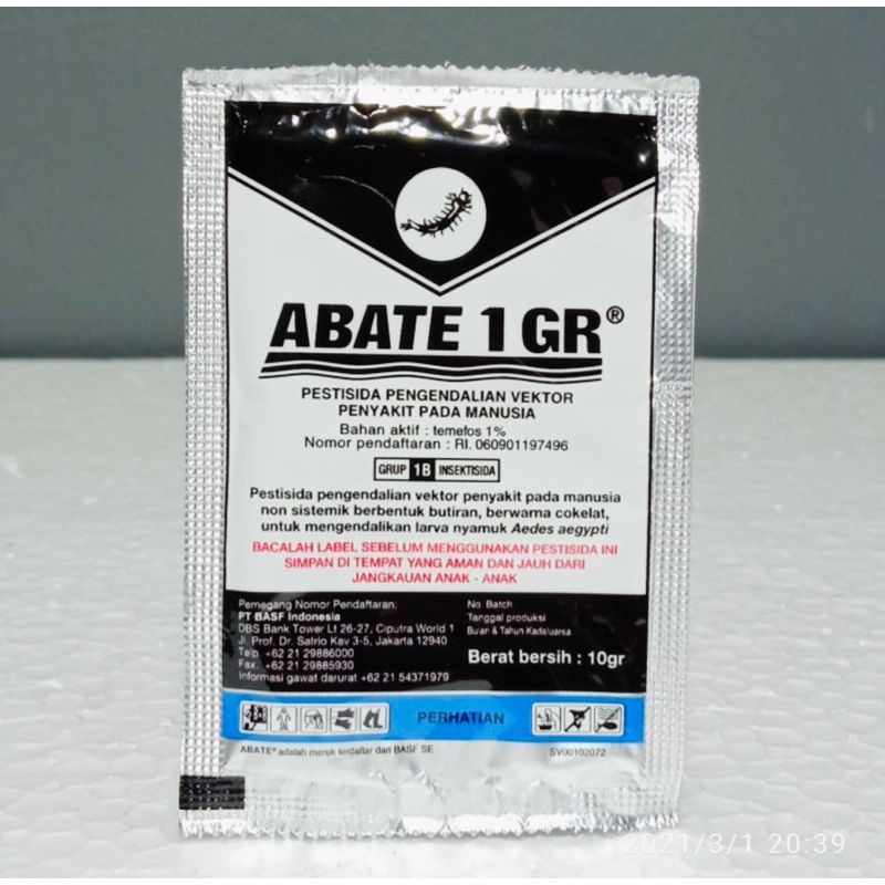Jual Abate 1 Kotak 50 pcs | Shopee Indonesia